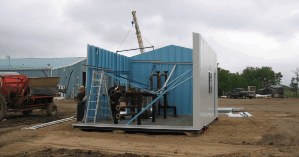 Control House Building Michigan - Reliable Metal Buildings Ltd.